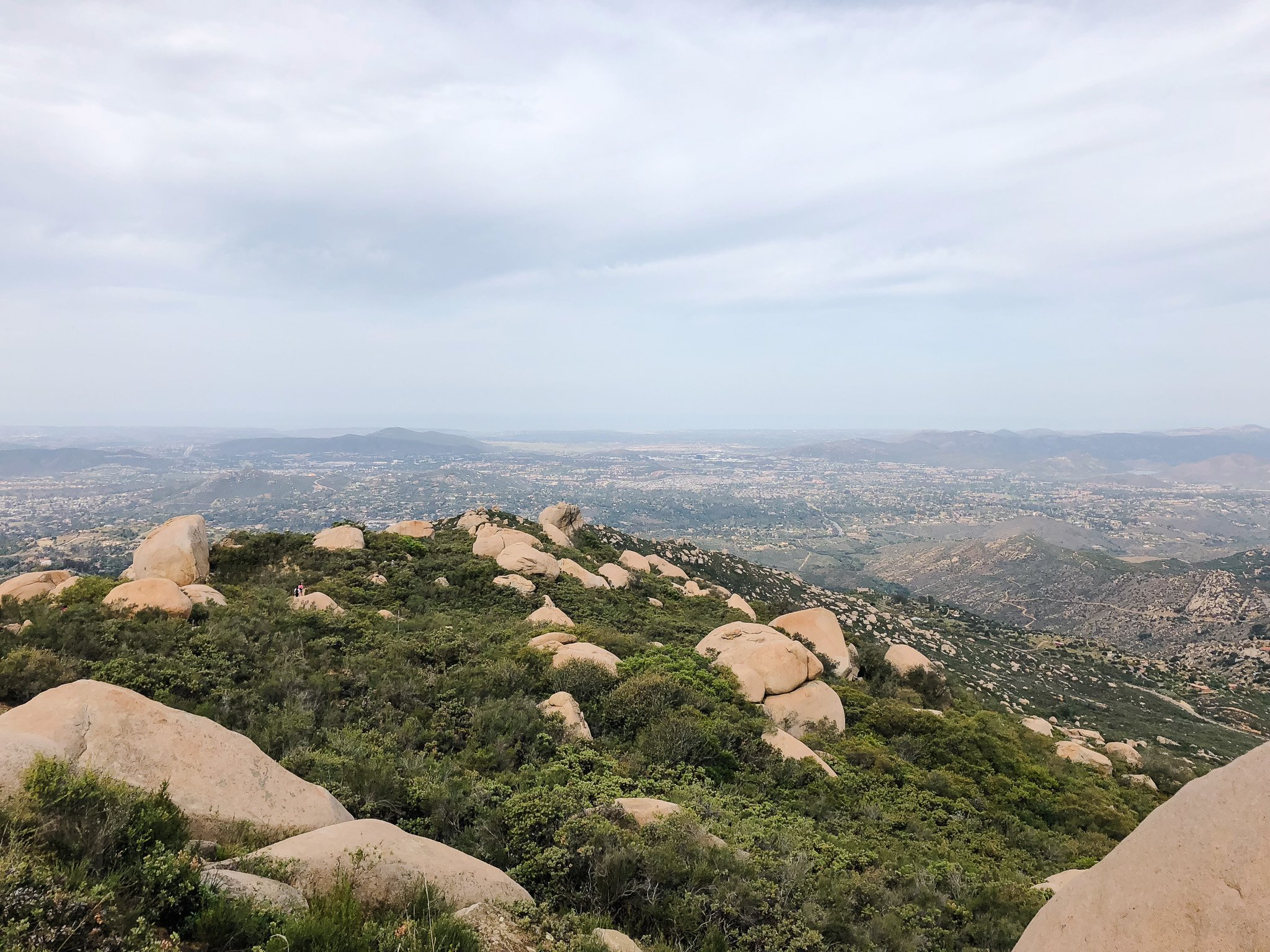Hiking to Mt Woodson (Potato Chip Rock) in San Diego - Navigation None