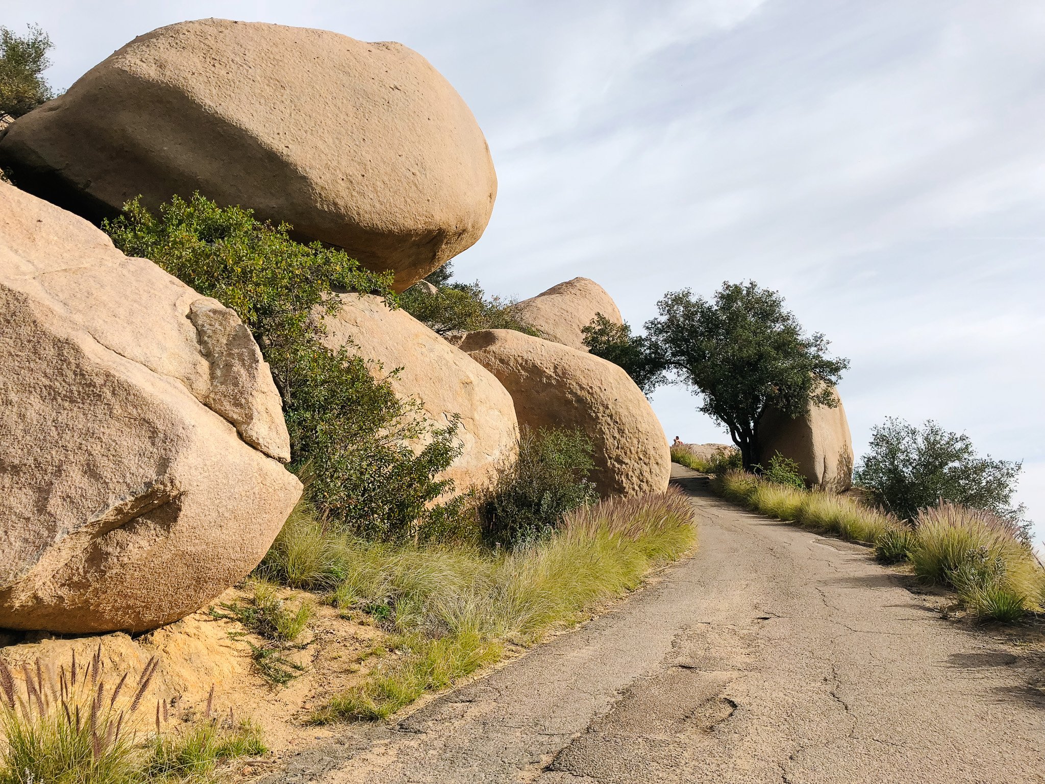 Hiking to Mt Woodson (Potato Chip Rock) in San Diego - Navigation None