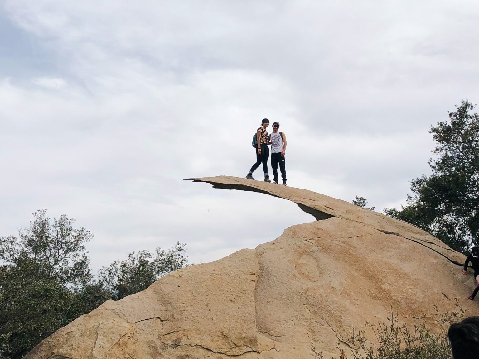 Hiking to Mt Woodson (Potato Chip Rock) in San Diego - Navigation None