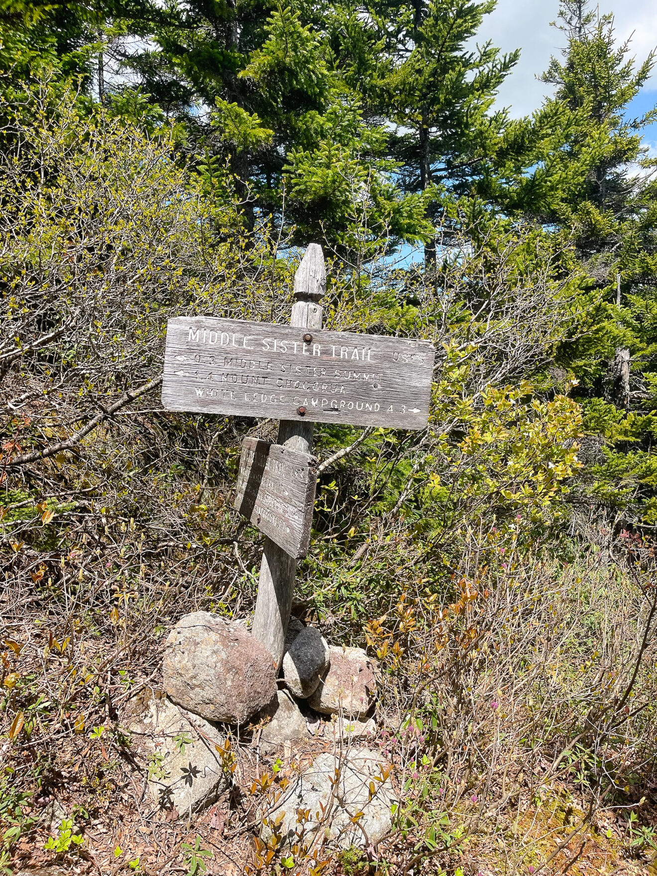 How to Hike Mount chocorua and Middle Sister in One Day - Navigation None