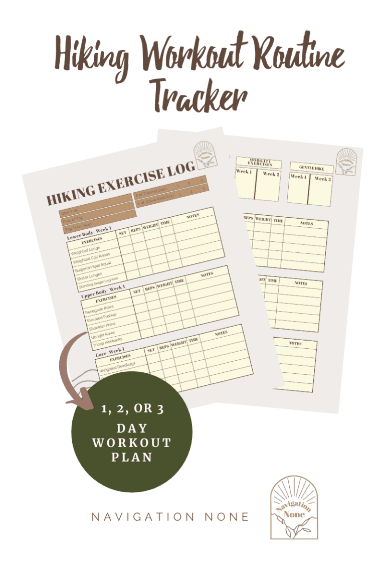 Best Workout Routine for Hikers - Navigation None